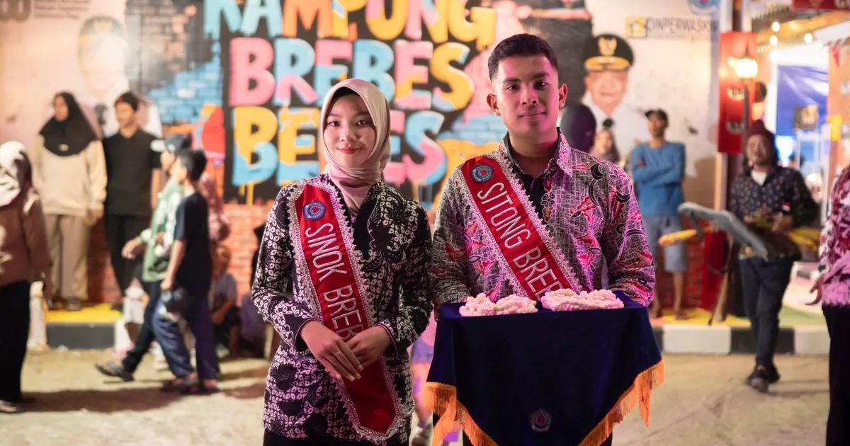 Stan Dinperwaskim Jadi Magnet di Brebes Beres Fair 2025,