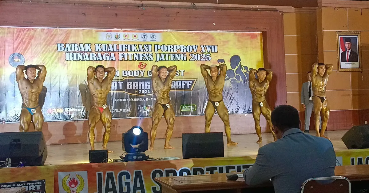105 Atlet Adu Otot di GPU Kajen! Kabupaten Pekalongan Jad...