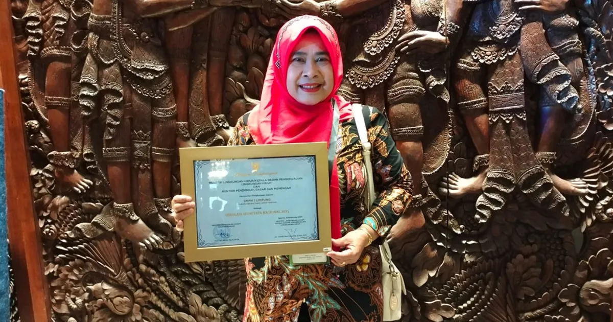 SMP Negeri 1 Limpung Batang Raih Adiwiyata Nasional 2025
