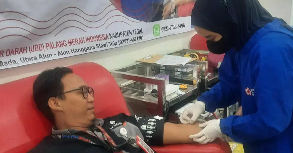 Stok Darah PMI Kabupaten Tegal 31 Januari 2026, Tersedia...
