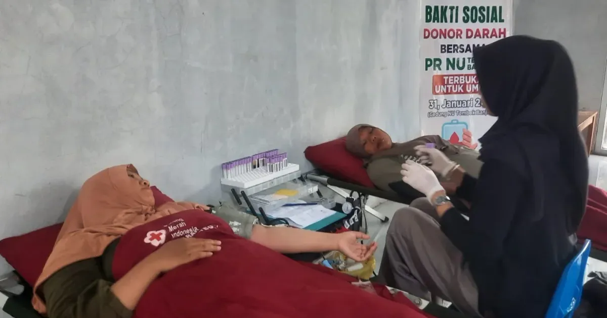 Stok Darah PMI Kabupaten Tegal 2 Februari 2026, Tersedia ...