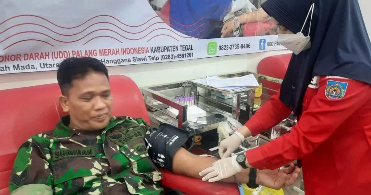 Stok Darah PMI Kabupaten Tegal 13 Februari 2026 Aman, Te...