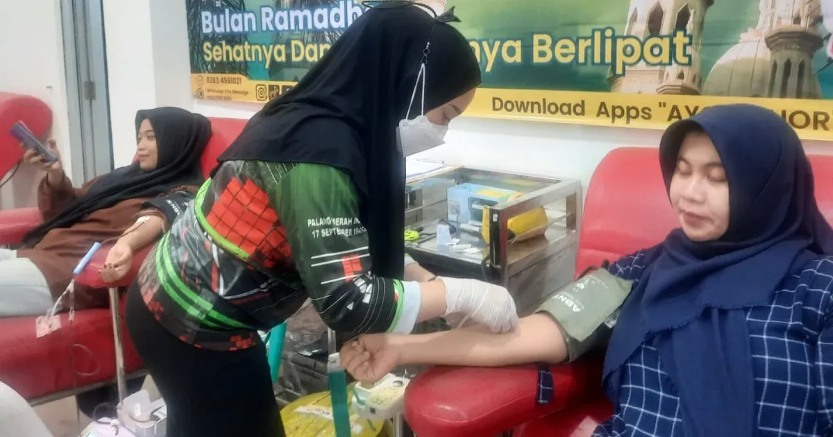 Stok Darah PMI Kabupaten Tegal 7 Maret 2026 dan Jadwal Mo...